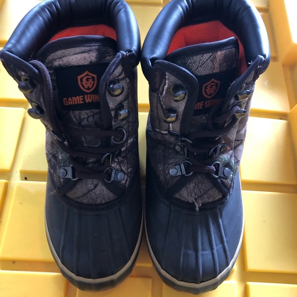 game winner | Shoes | Boys Hunting Camo Boots | Poshmark
